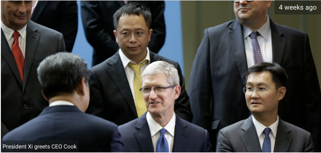 Jack Nicas: How China made Apple the world's most valuable company ...