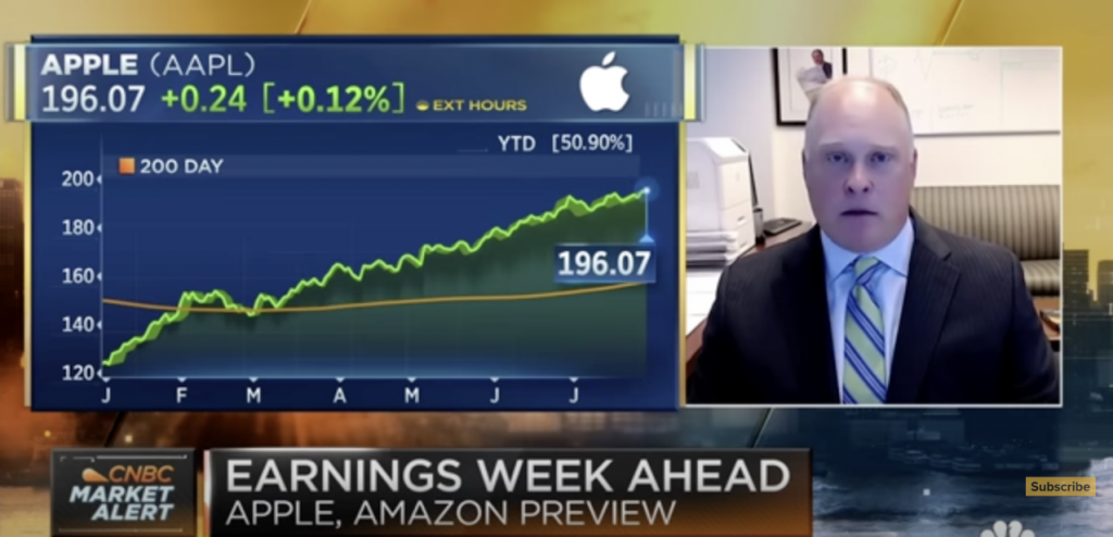 Piper Sandler technician previews Apple and Amazon's earning (video ...