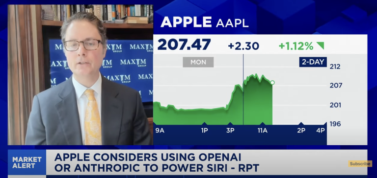 Tom Forte on report that Apple may find an AI partner: 'I'm very encouraged' | Philip Elmer‑DeWitt